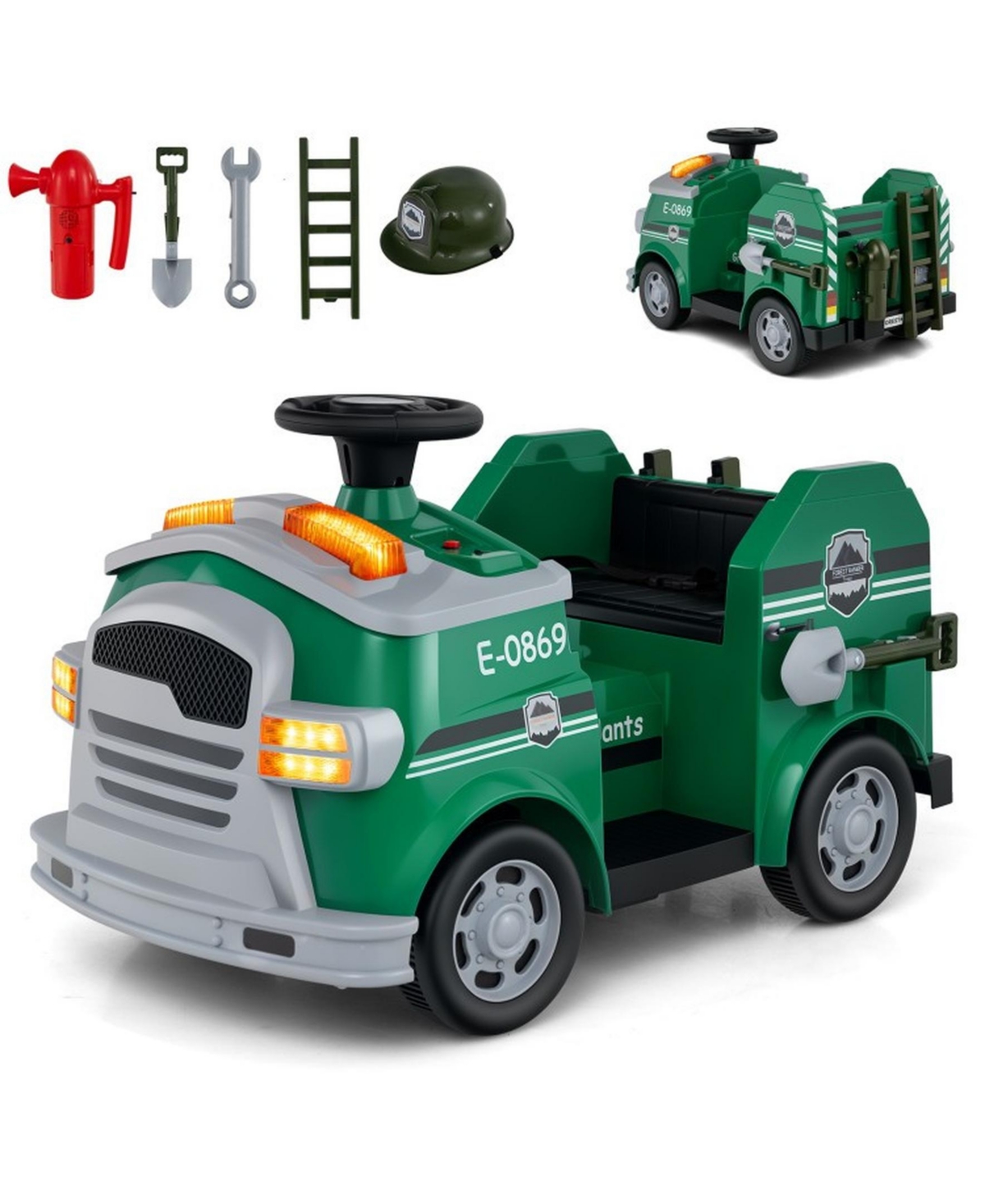 Click here for 12V Toddler Fire Toy Car with Shovel and Wrench fo... prices