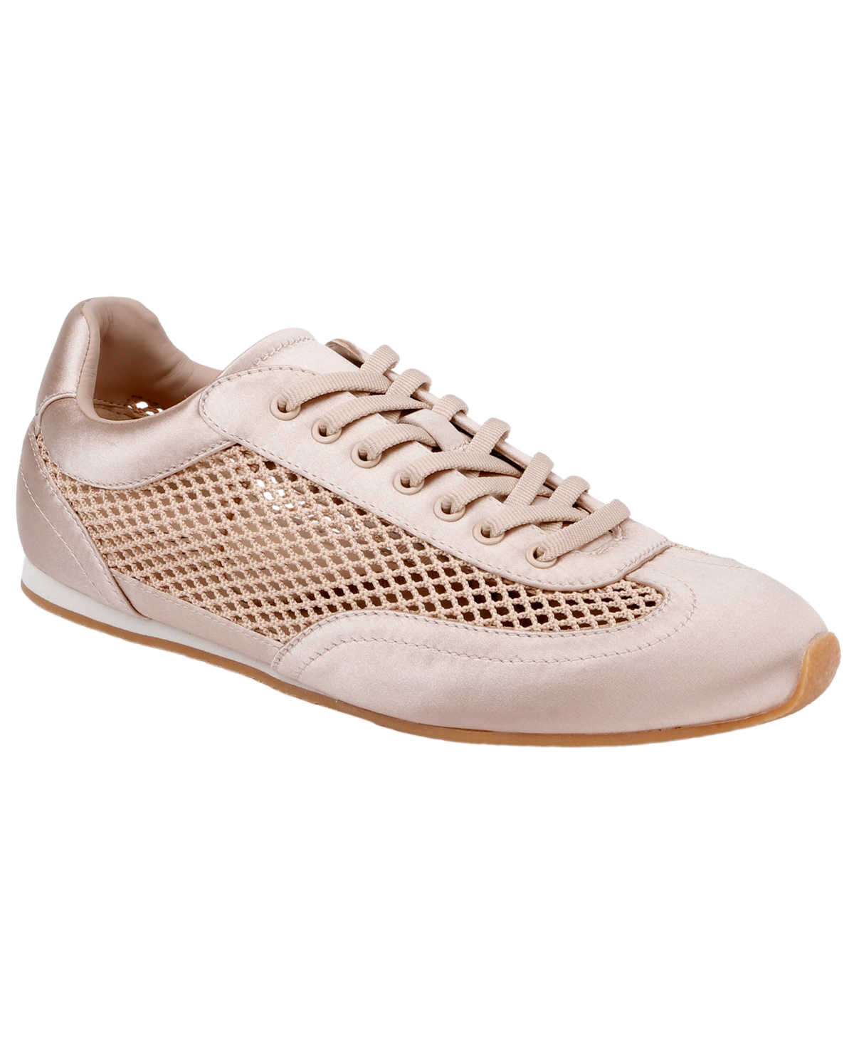 Click here for Jewel Badgley Mischka Womens Inez Sneakers - Nude... prices