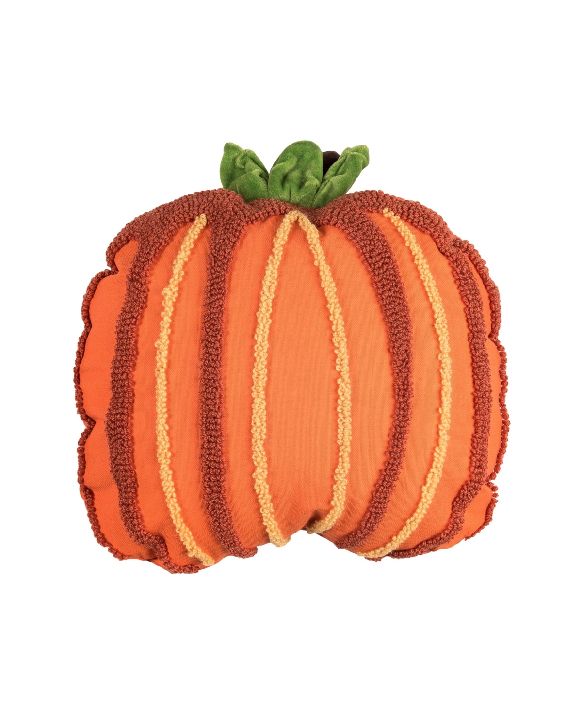 Click here for Botanical Pumpkin Shaped Hooked Accent Throw Pillo... prices