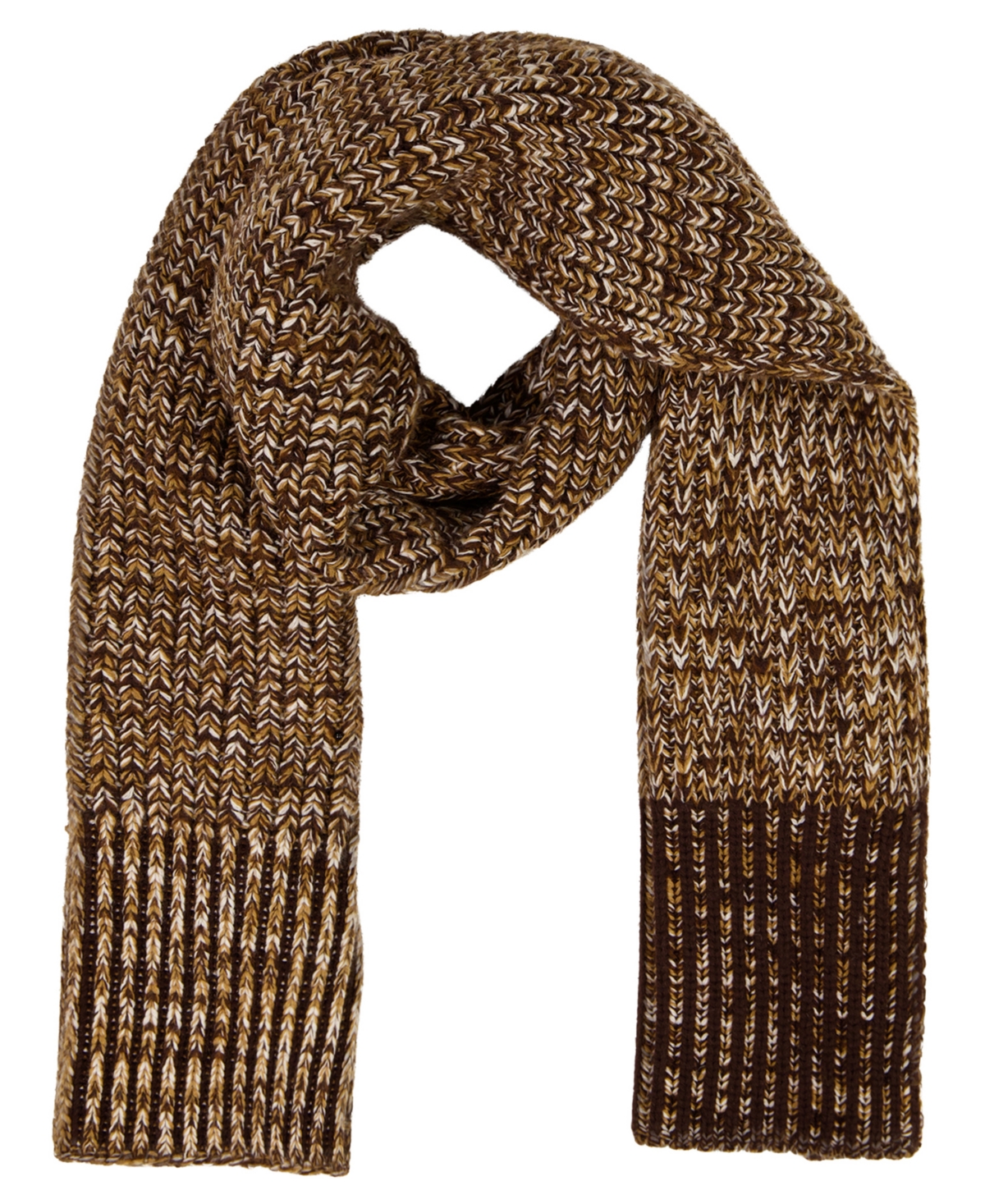 Click here for Michael Michael Kors Womens Marled Knit Scarf - Da... prices