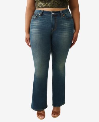True Religion Plus Size Becca Bootcut Big T Jeans - Macy's