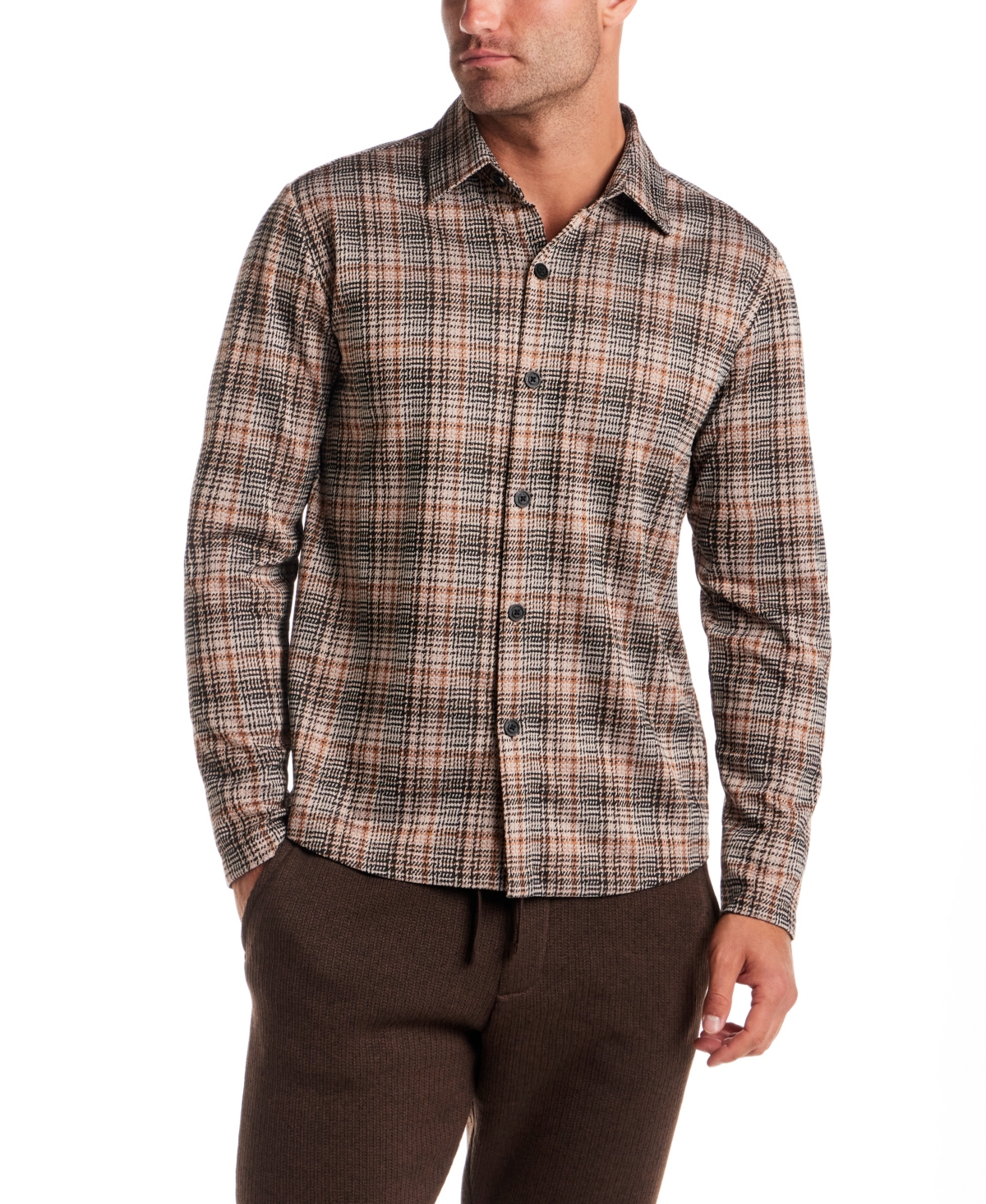 Click here for Vintage & Black Mens Long Sleeve Bold Plaid Shirt... prices