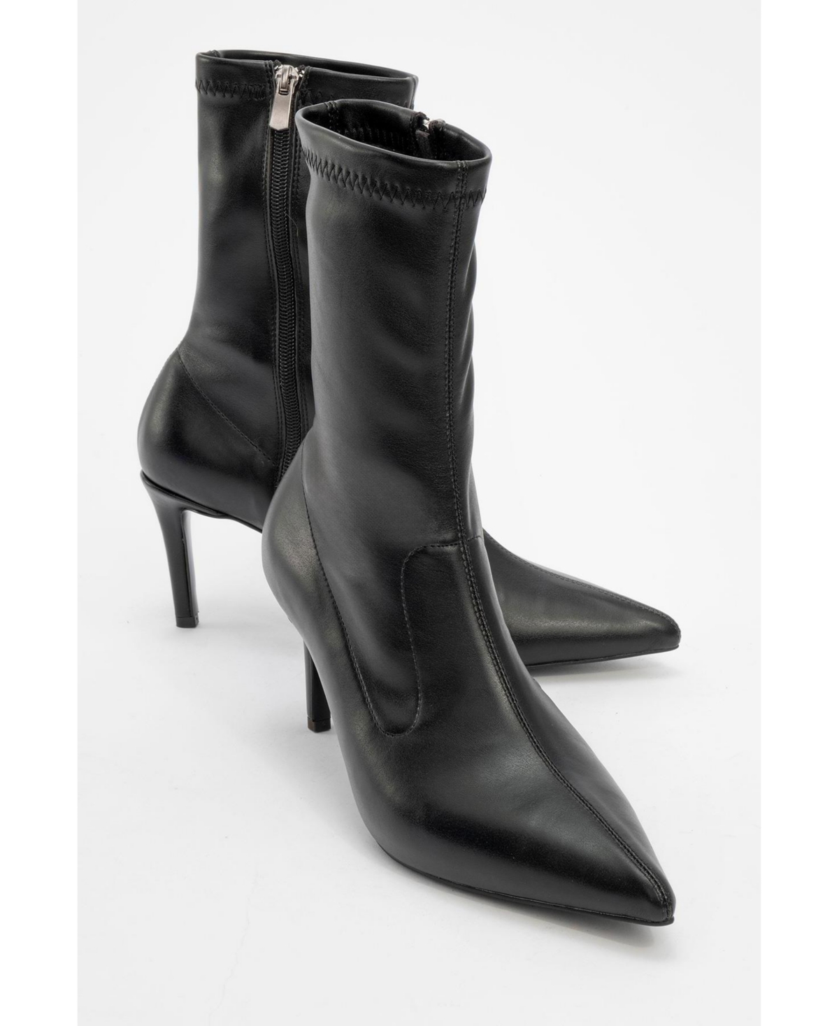 Click here for Prologue Shoes Thalin Zip Stiletto Boot (Women) -... prices