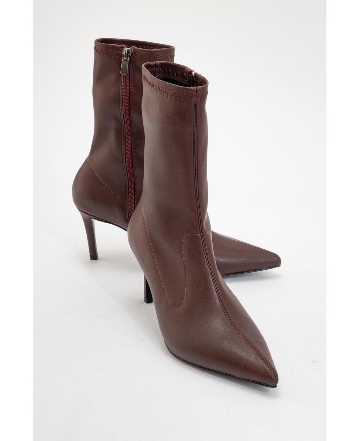 Click here for Prologue Shoes Thalin Zip Stiletto Boot (Women) -... prices