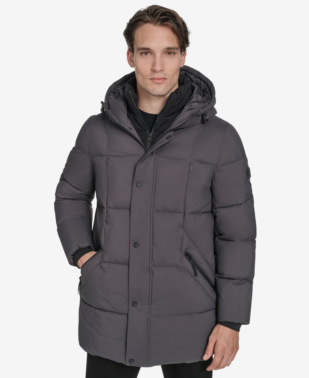 Andrew Marc Millstream Tech Down Parka Jacket