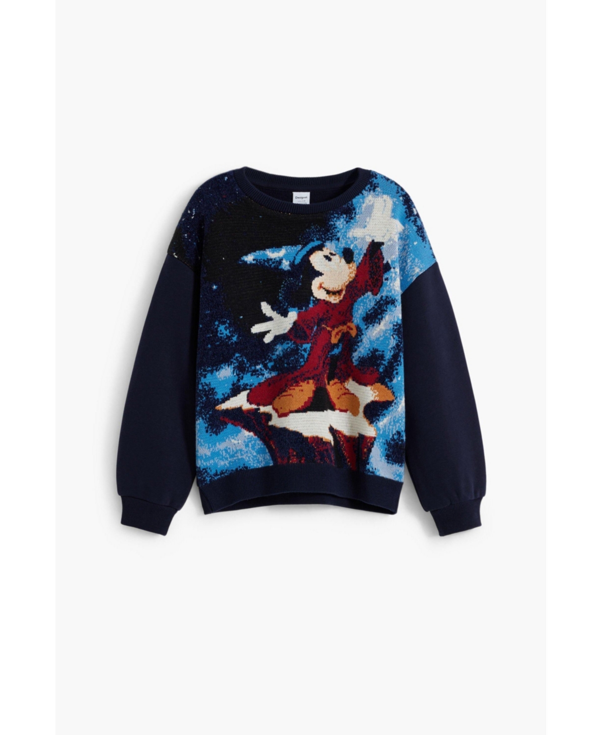 Click here for Desigual Girlss Mickey Fantasy Jacquard Sweatshirt... prices