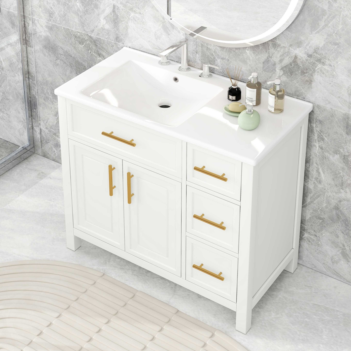 Click here for Casainc 36 Bathroom Vanity with Sink Top  Cabinet... prices