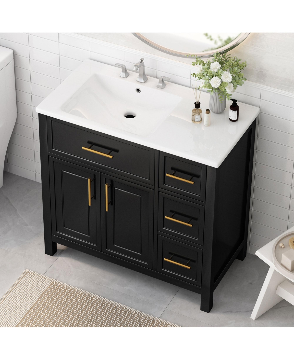 Click here for Casainc 36 Bathroom Vanity with Sink Top  Cabinet... prices