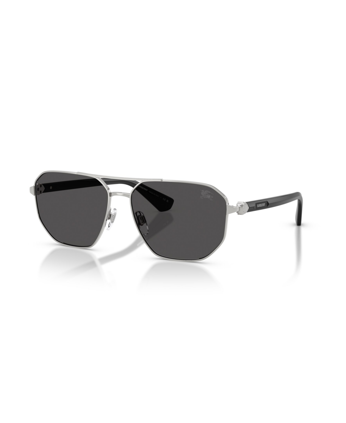 Click here for Burberry Mens Pilot Sunglasses  BE3166 - Silver prices