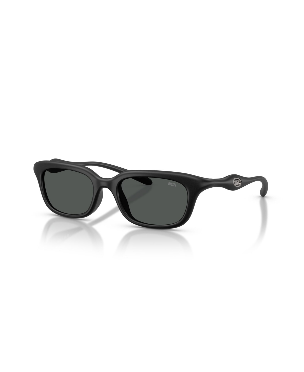 Click here for Diesel Unisex Square Sunglasses  DL3013U - Matte B... prices