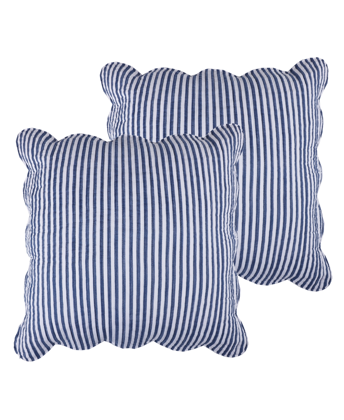Click here for Levtex Martha Stripe 2-Pc. Sham Set  European - Na... prices