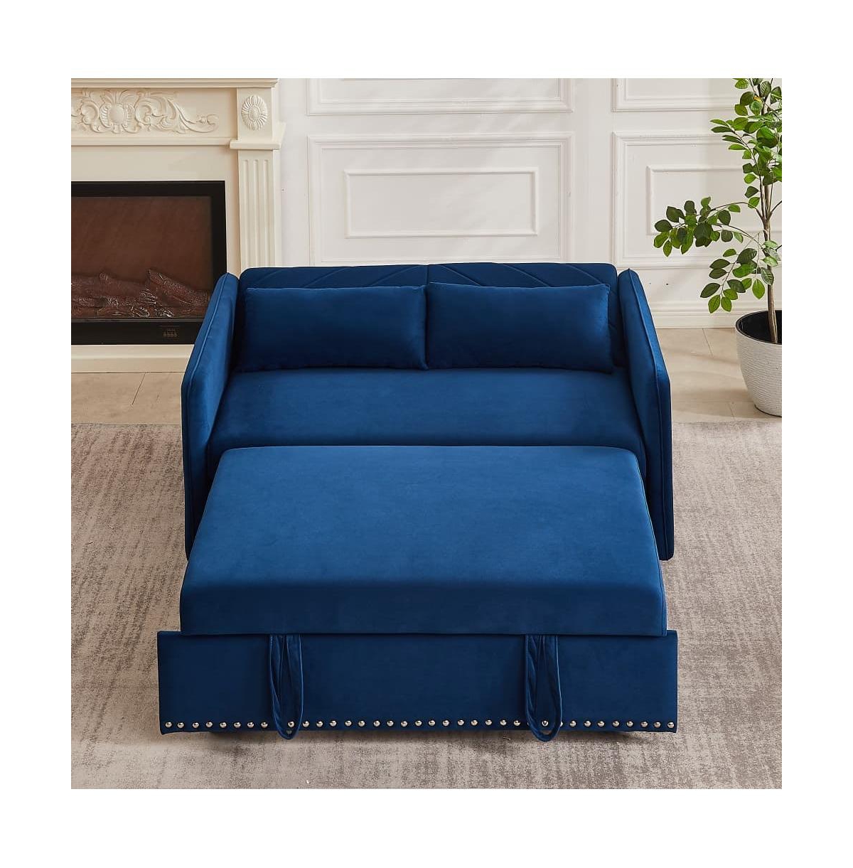 Click here for 55 Pull-Out Sleeper Sofa Bed with Usb Ports  Adjus... prices