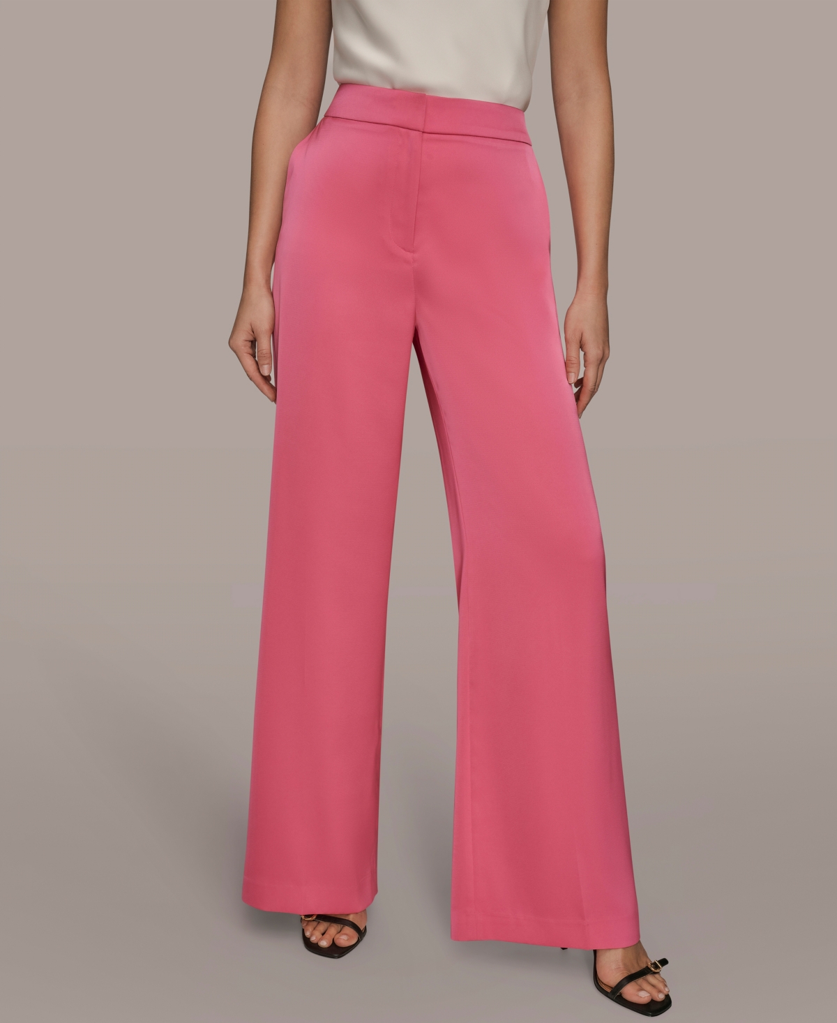 Click here for Donna Karan New York Womens Wide-Leg Trousers - Bi... prices