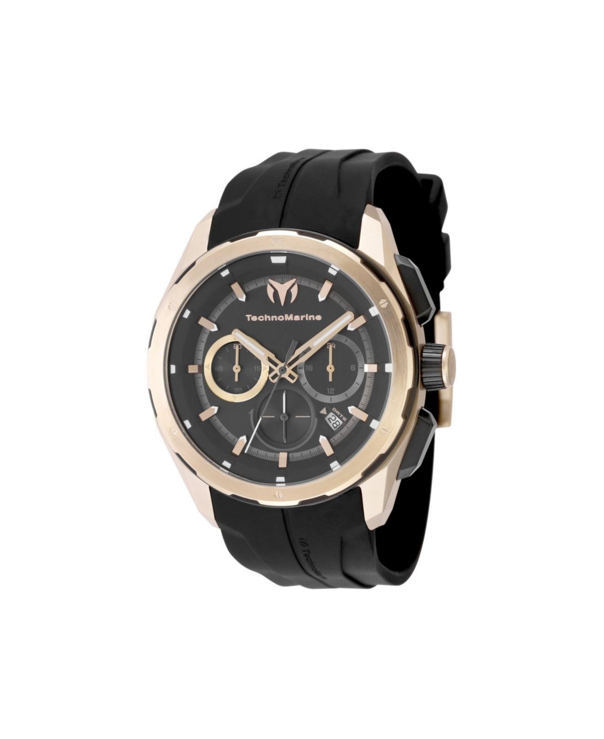 Click here for Technomarine Mens Tm-318106 Ocean Quartz Black Dia... prices