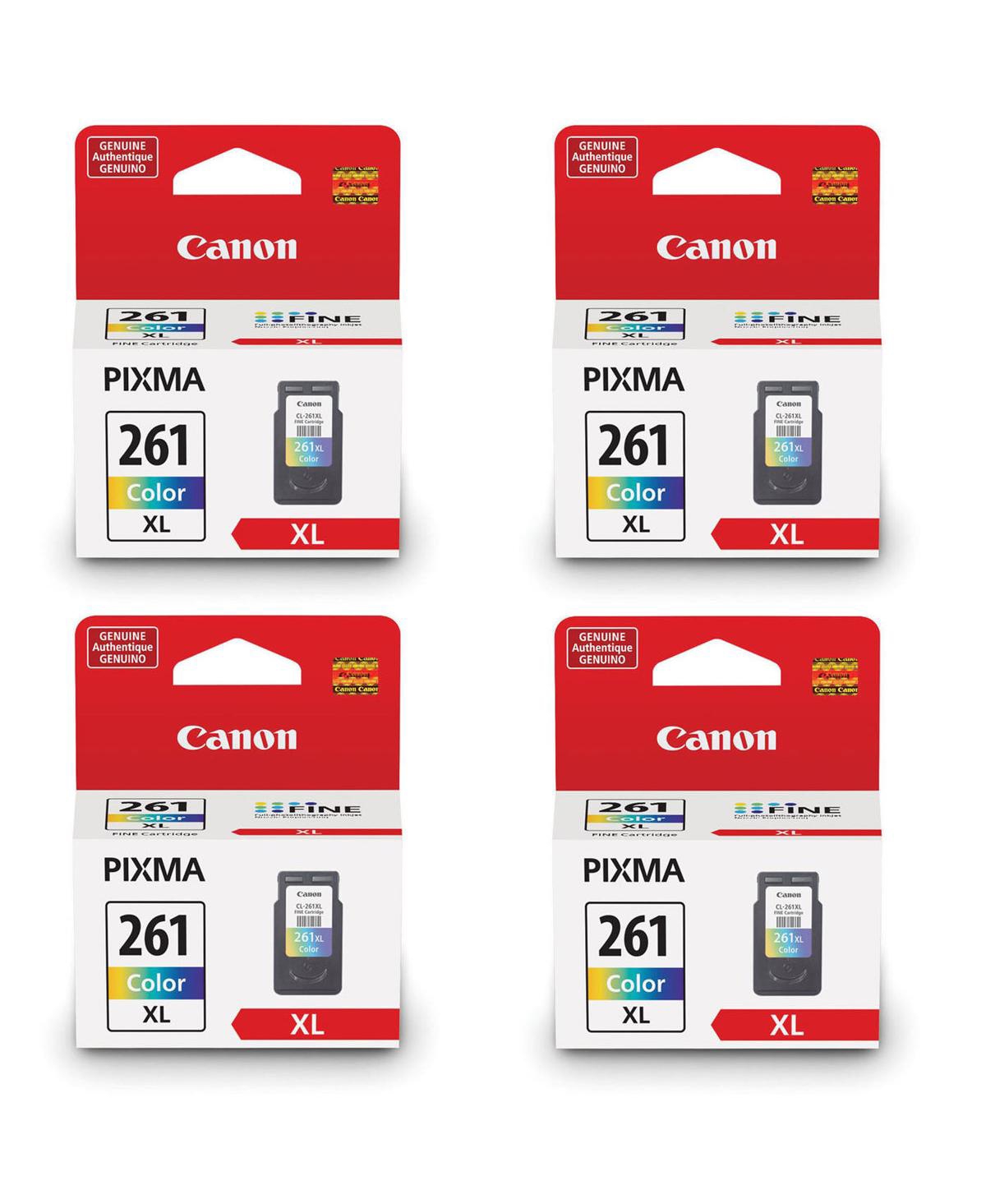 Click here for Canon 4 Pack Cl-261XL Color Ink Cartridge for Pixm... prices