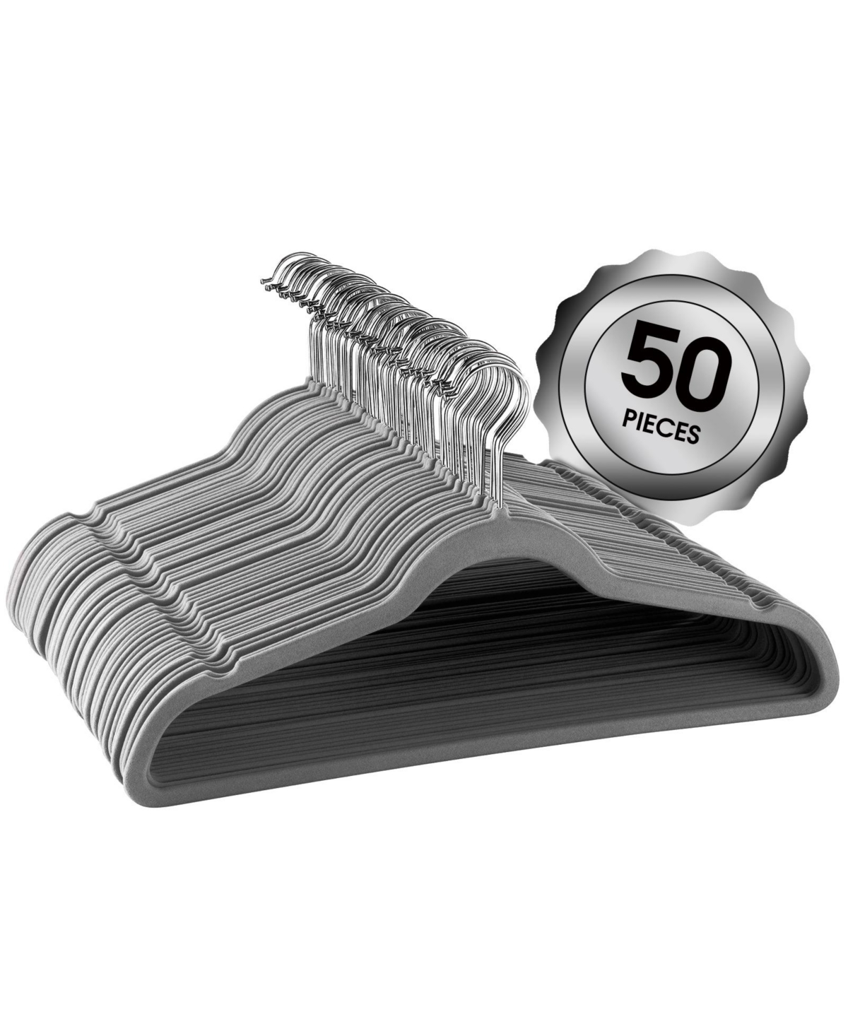 Click here for Elama Home 50 Piece Flocked Velvet Clothes Hangers... prices