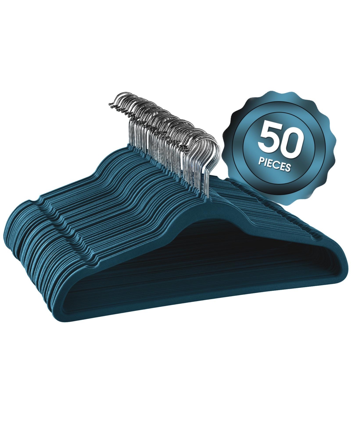 Click here for Elama Home 50 Piece Flocked Velvet Clothes Hangers... prices