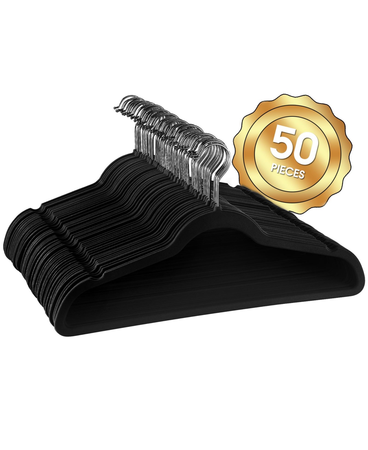 Click here for Elama Home 50 Piece Flocked Velvet Clothes Hangers... prices