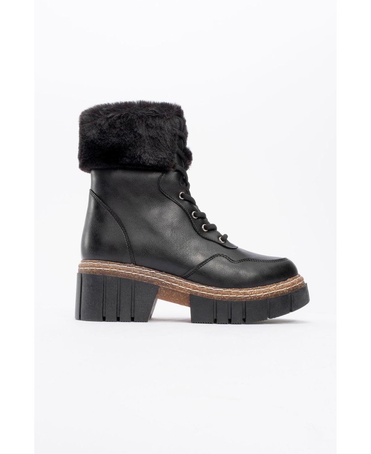 Click here for Prologue Shoes Jayla Fur Boot (Women) - Black faux... prices