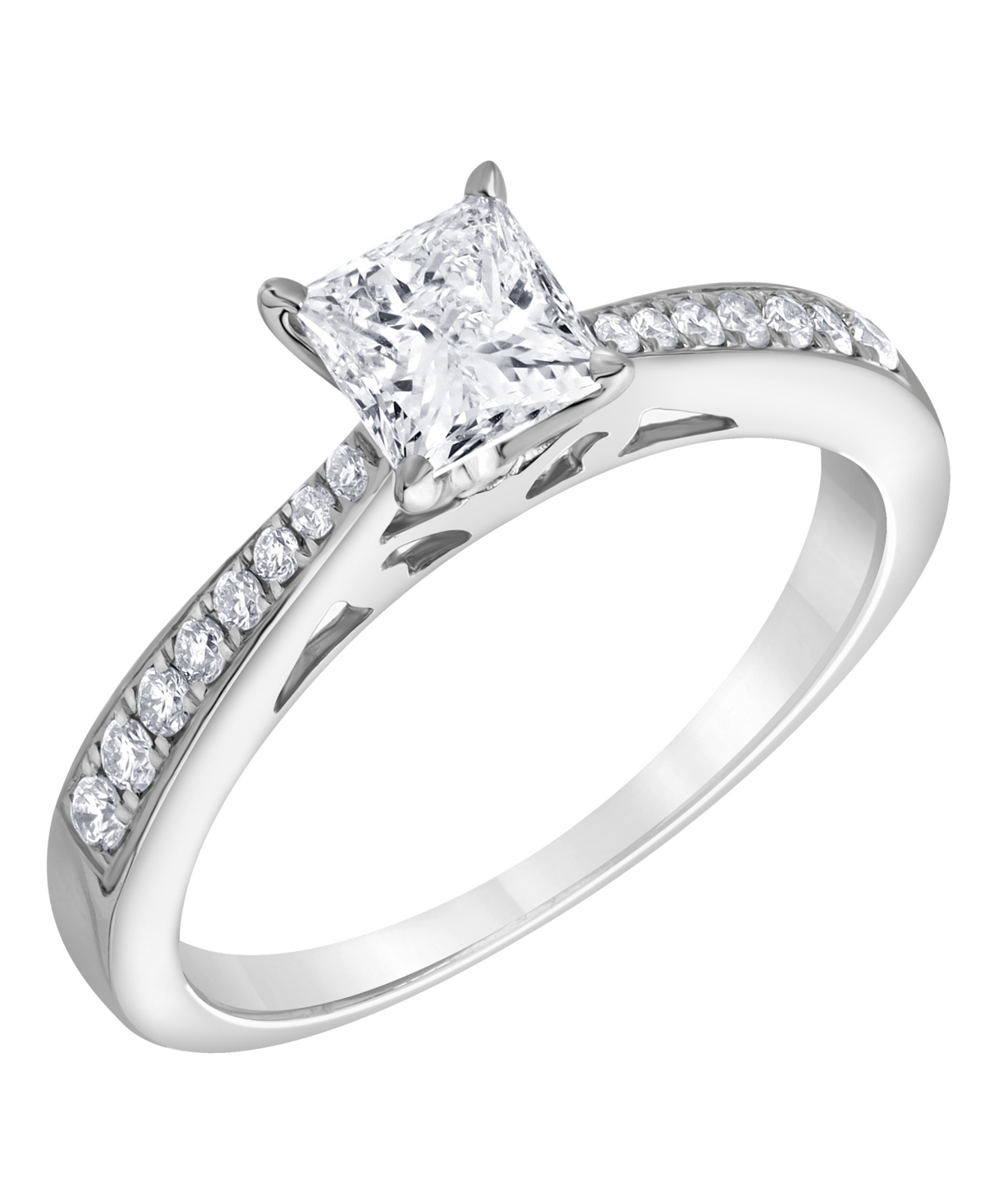 Click here for Macys Diamond Ring (1 ct. t.w.) in 14K White Gold... prices