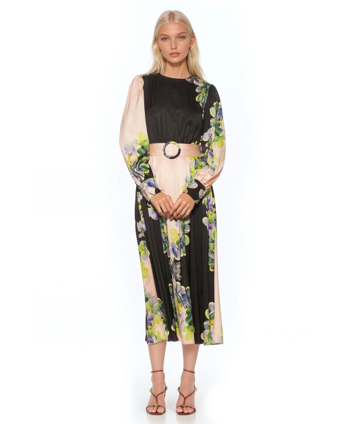 Click here for Alexia Admor Womens Safiya Dress - Floral multi prices