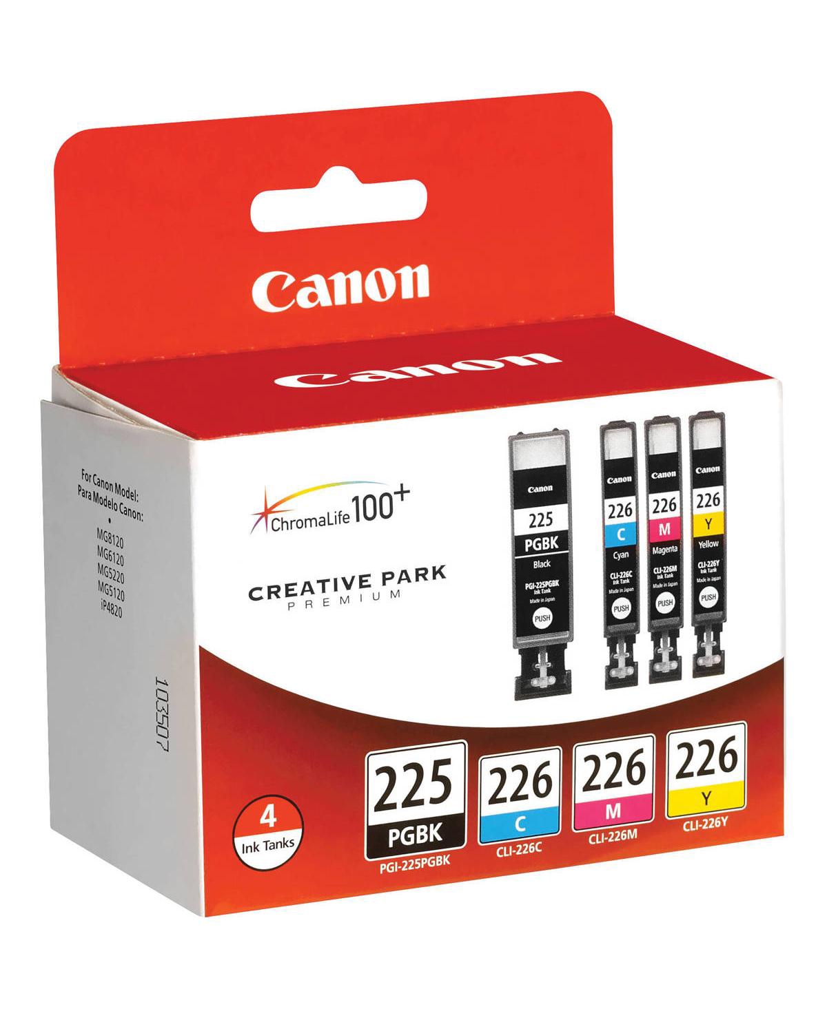 Click here for Canon Pgi-225 Black / Cli-226 Cyan  Magenta  Yello... prices