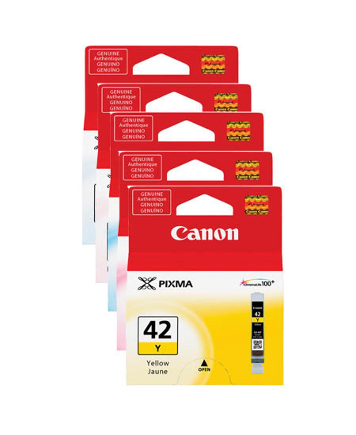 Click here for Canon Cli-42 Color 5 Ink Value Pack - Includes: Cy... prices