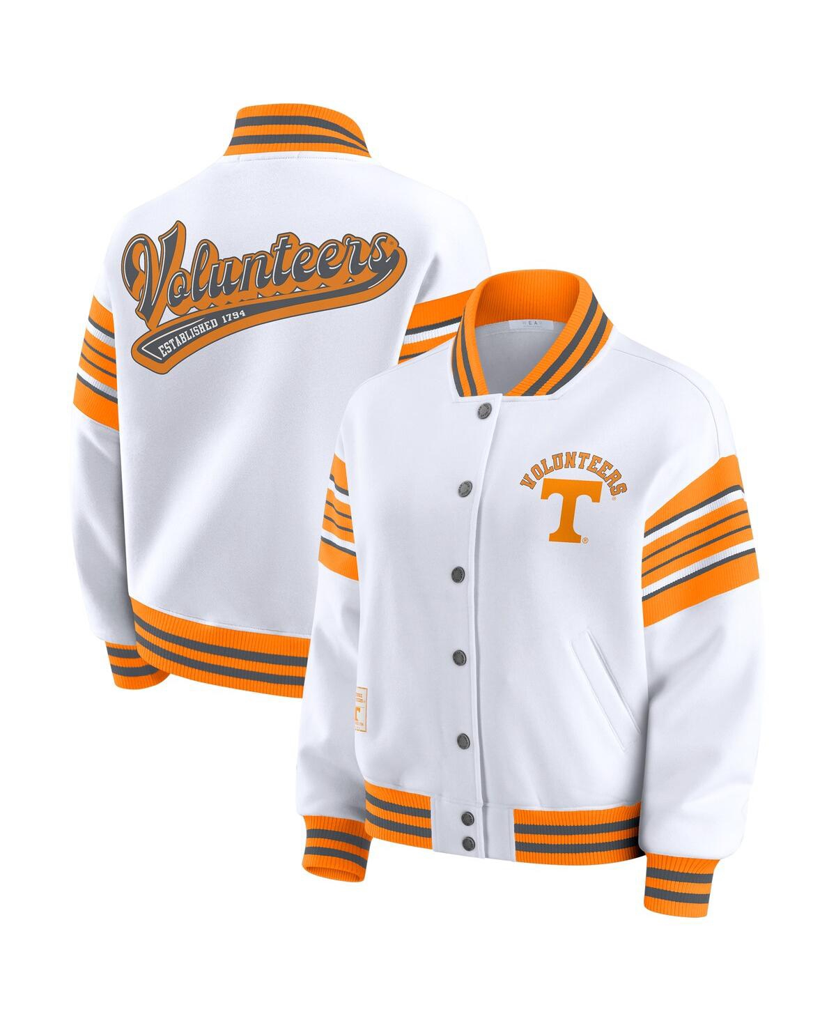 Click here for Wear by Erin Andrews Womens White/Tennessee Orange... prices