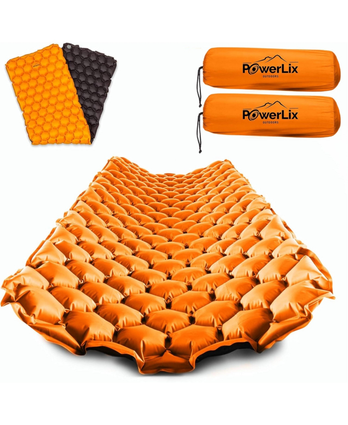 Click here for Powerlix 2-Pack Sleeping Pad Ultralight Inflatable... prices