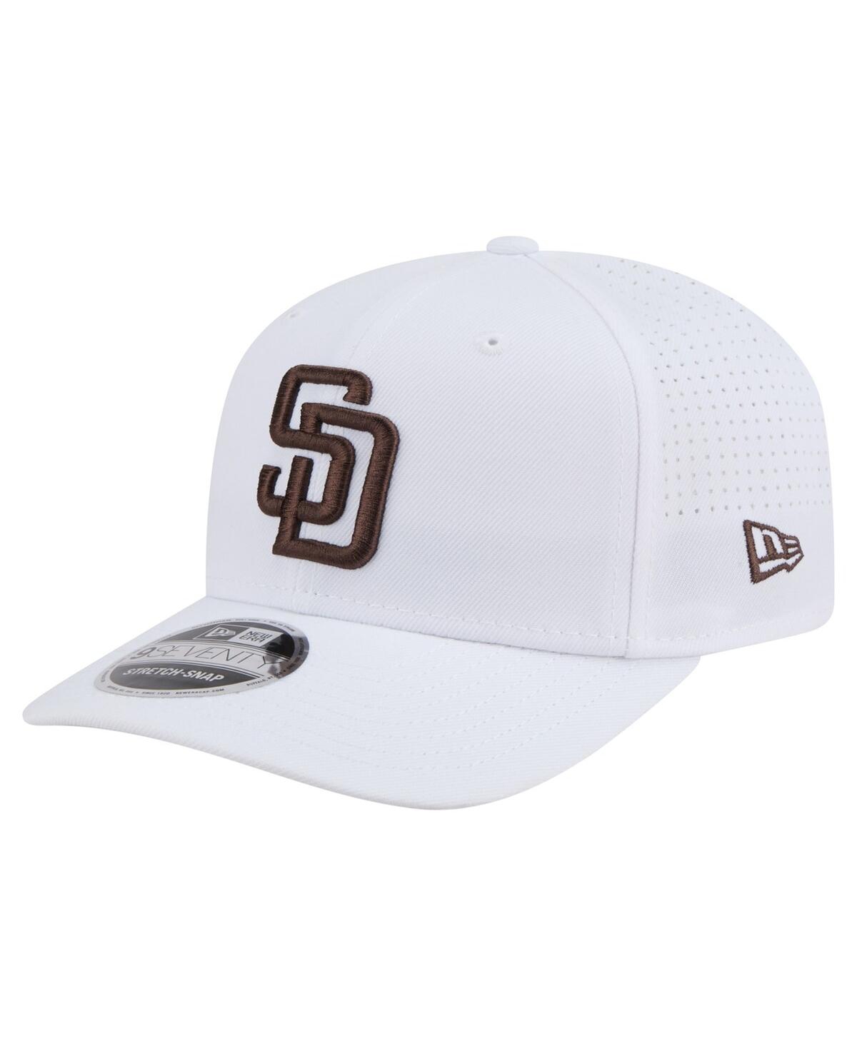 Click here for New Era Mens White San Diego Padres Coolera 9SEVEN... prices