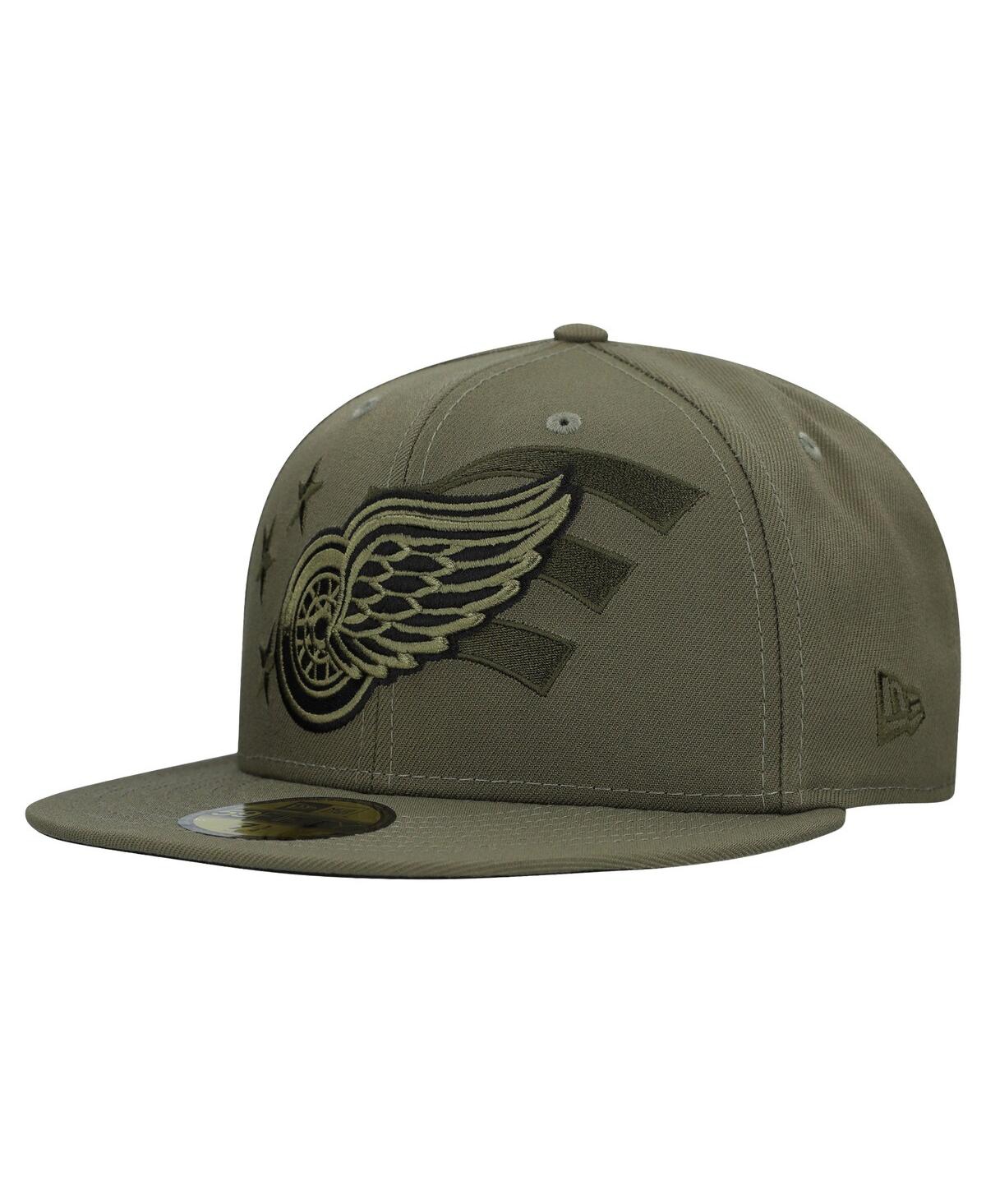 Click here for New Era Mens Olive Detroit Red Wings Military Appr... prices