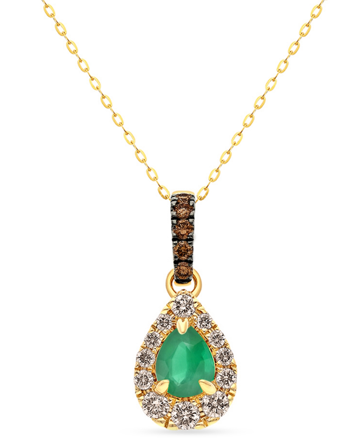 Click here for Le Vian Emerald (1/4 ct. t.w.)  Chocolate Diamond... prices
