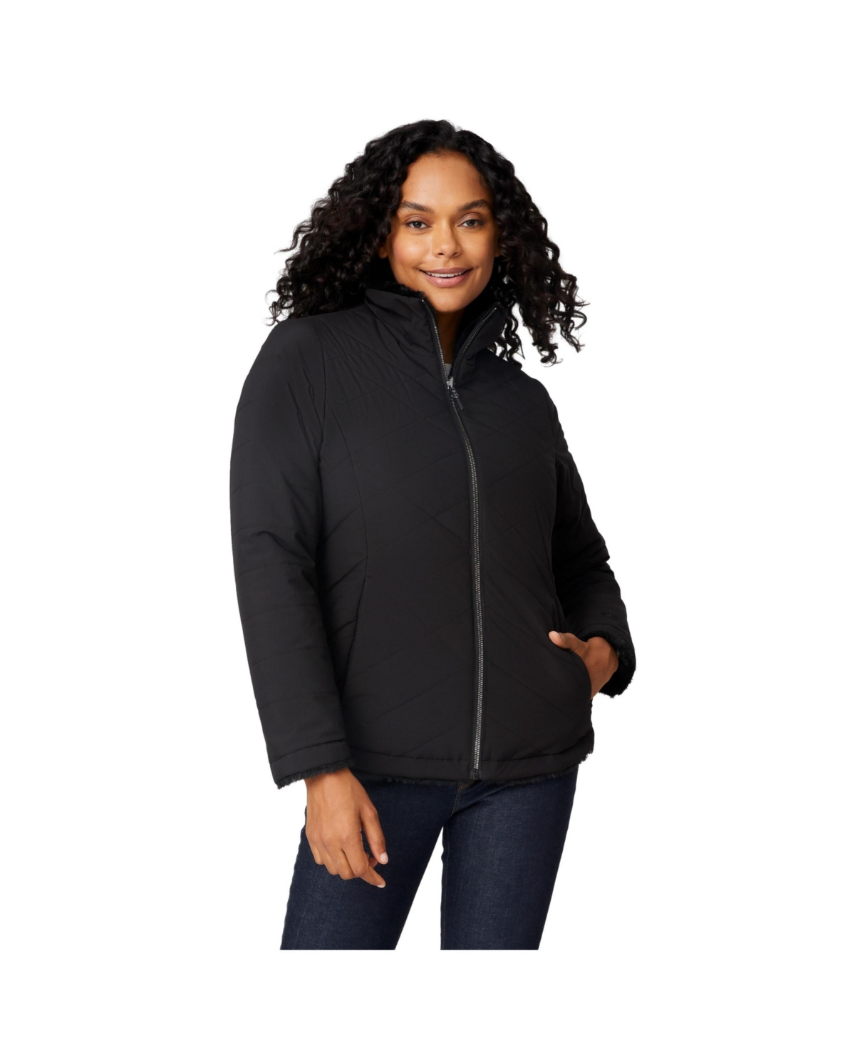 Click here for Free Country Womens Cirrus Quilted Reversible Jack... prices