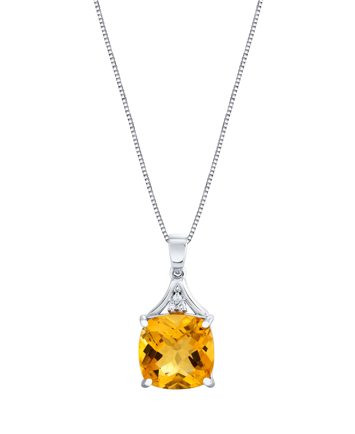 Click here for Macys Citrine (7 ct. t.w.) and Diamond Accent Neck... prices