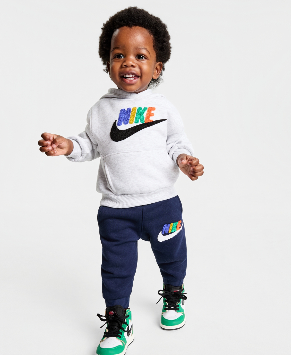 Click here for Nike Baby Boys 2-Piece Club Fleece Hoodie and Pant... prices