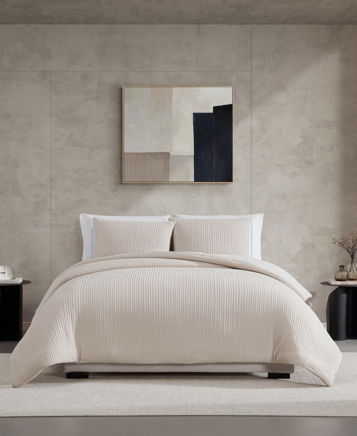 Click here for Vera Wang Solid Chenille 3-Pc. Comforter Set  Quee... prices