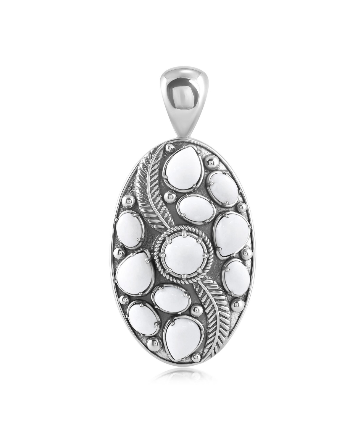 Click here for American West Jewelry Sterling Silver White Agate... prices