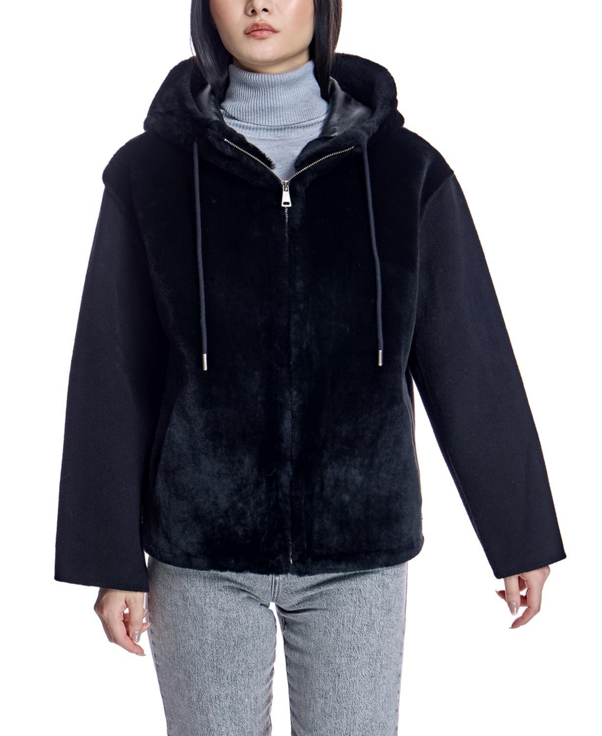 Click here for Julia & Stella by Maximilian Womens Hooded Jacket... prices