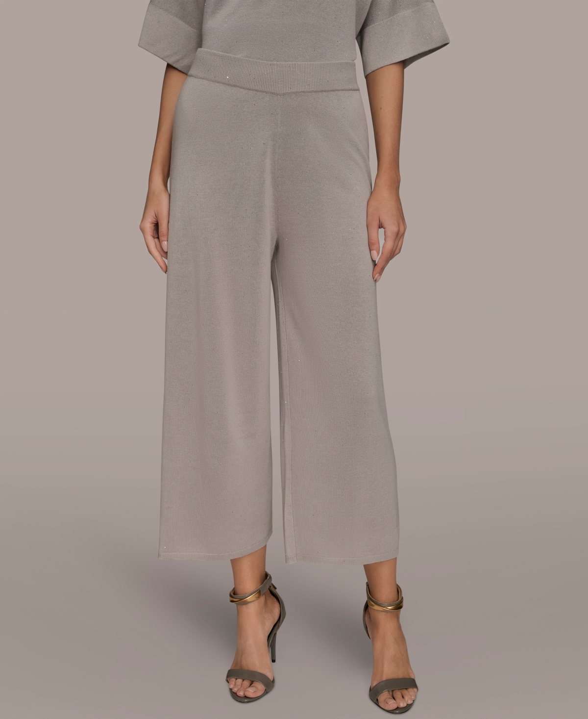 Click here for Donna Karan New York Womens Sequin Detail Wide Leg... prices