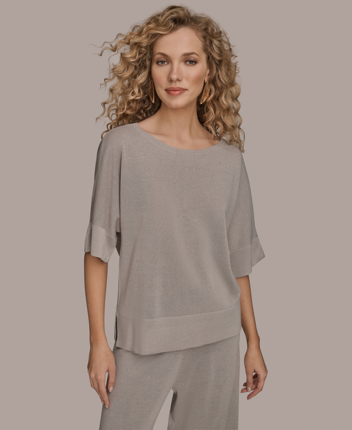 Click here for Donna Karan New York Womens Crewneck Sweater - Vap... prices