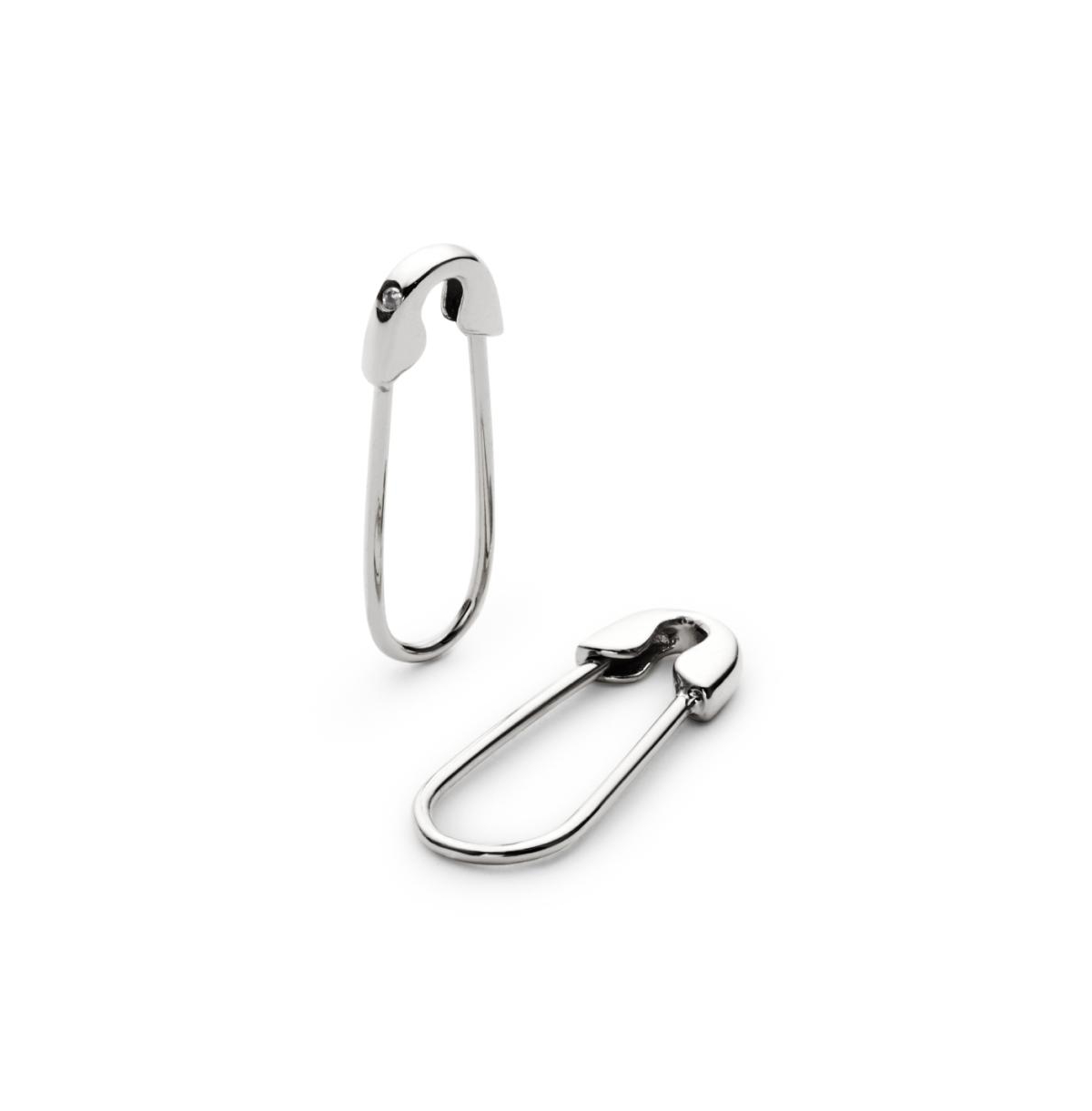 Click here for Ana Luisa Safety Pin Earrings - Sia - Silver prices