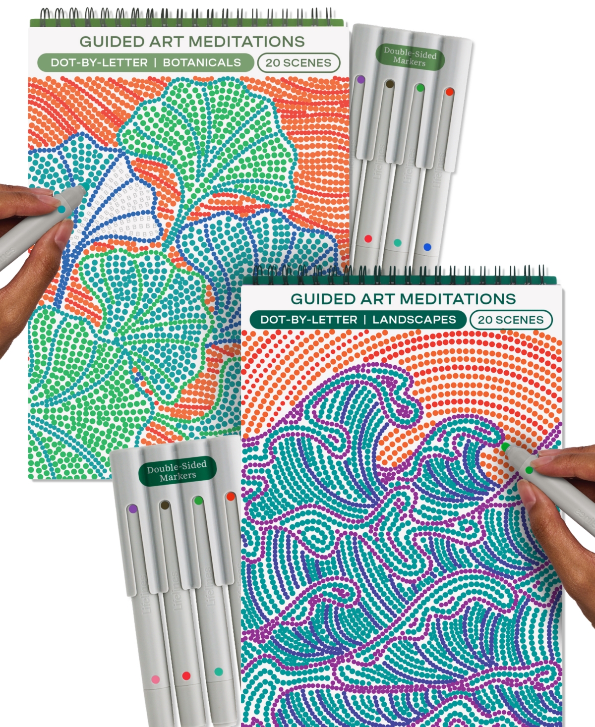 Click here for Lifelines FlowArt Dot Art Pads  Pack of 2 - Assort... prices