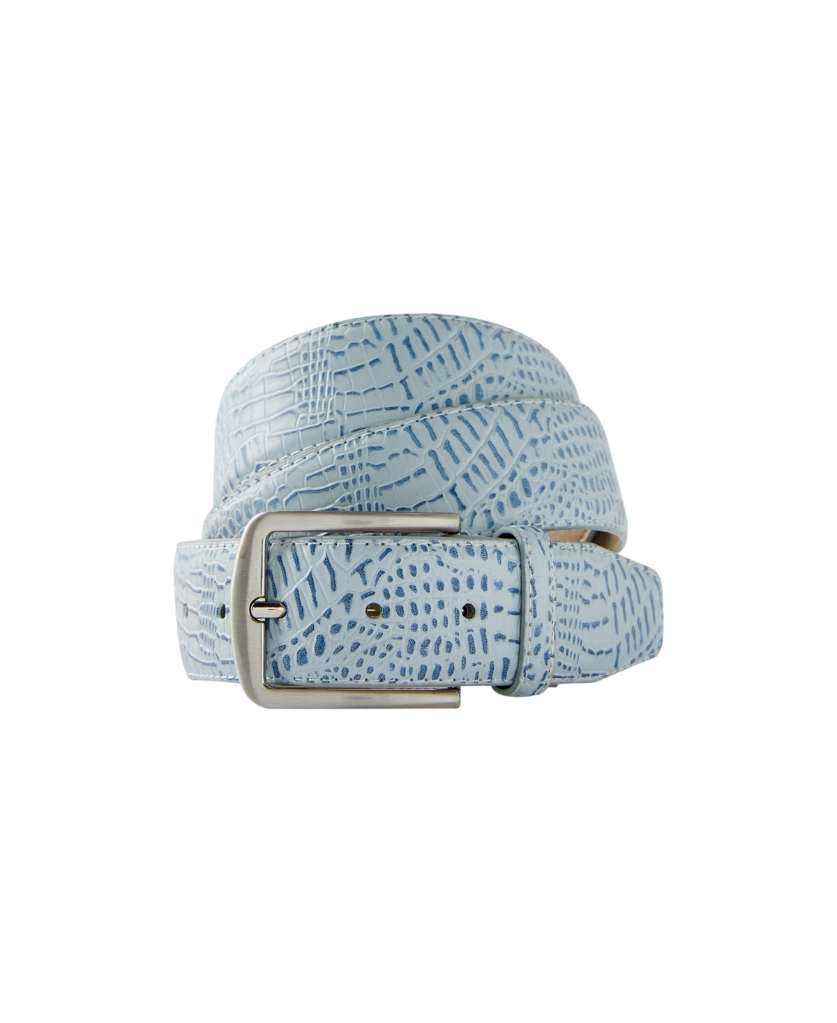 Click here for Cotton On Mens Lagoon Gator Belt - Blue prices