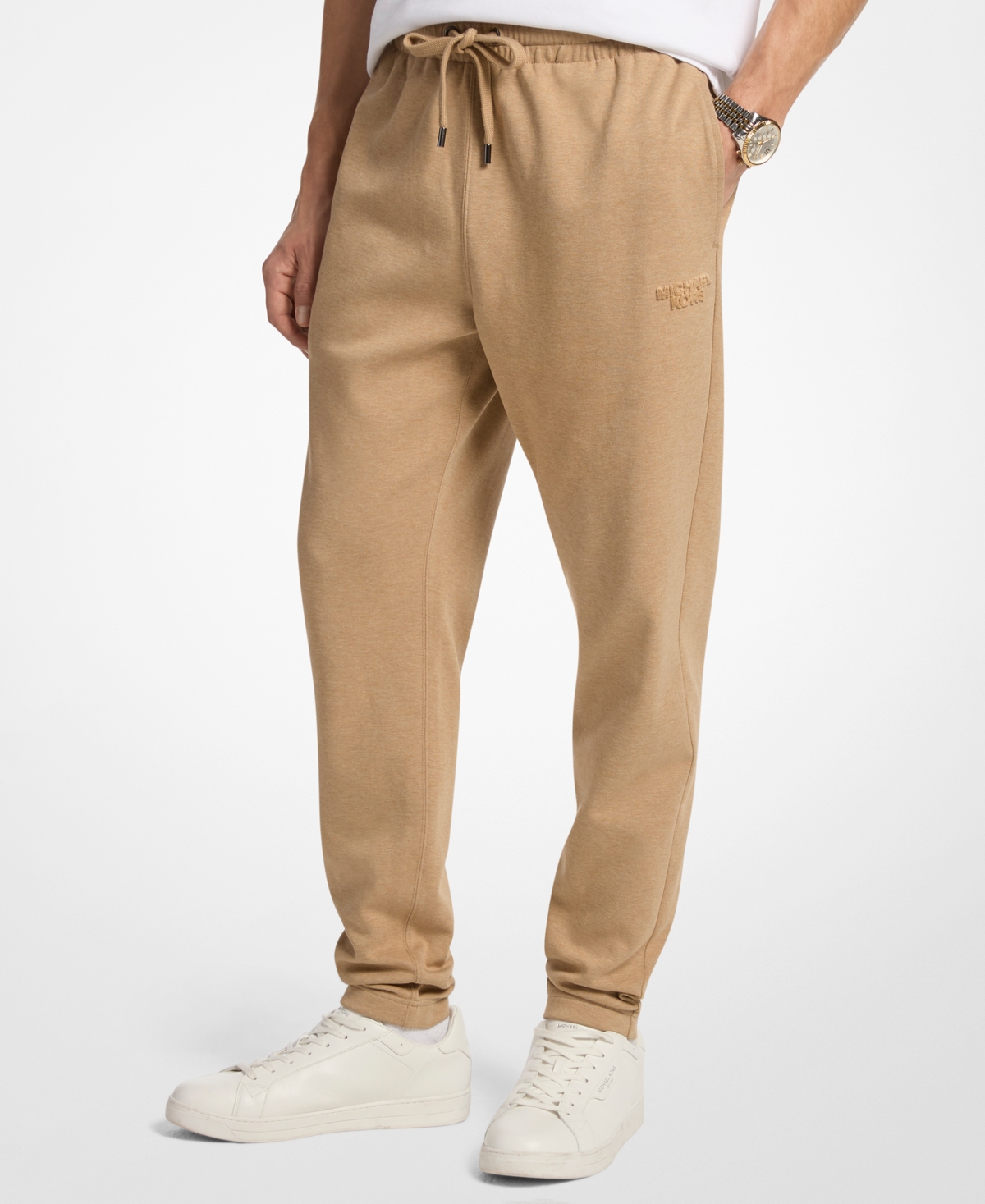 Click here for Michael Kors Mens Regular Fit Joggers - Dark Camel... prices