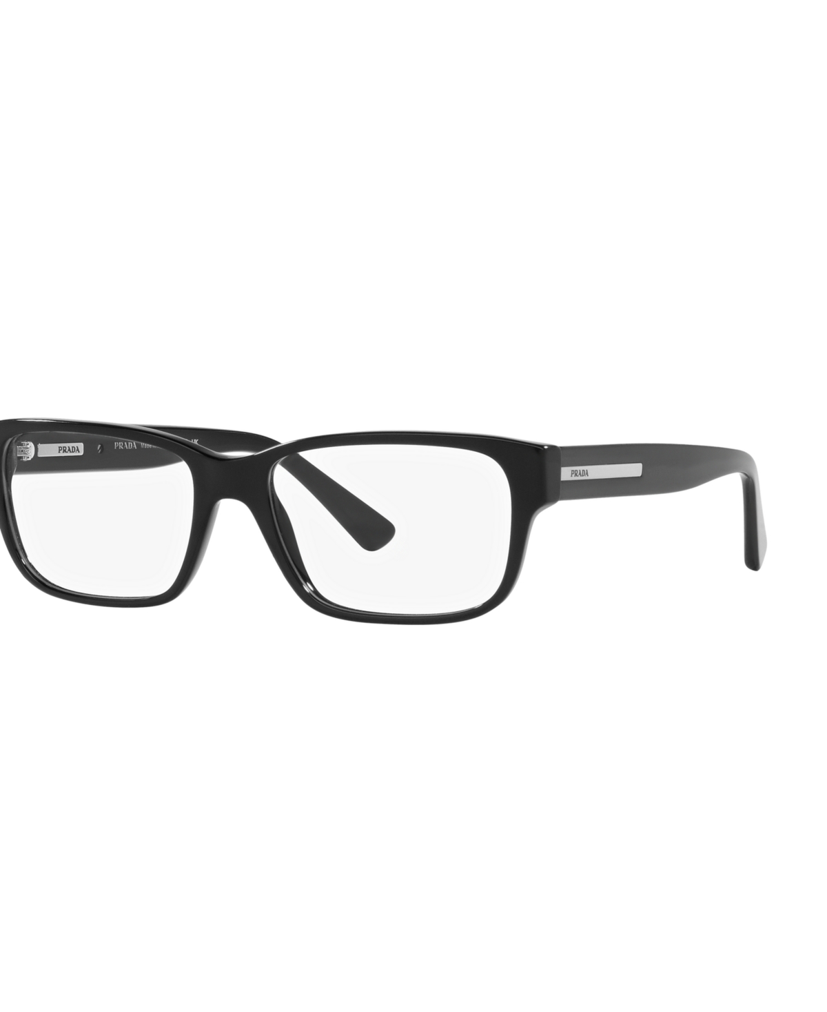 Click here for Prada Mens Square Eyeglasses  Pr 18ZV - Black prices