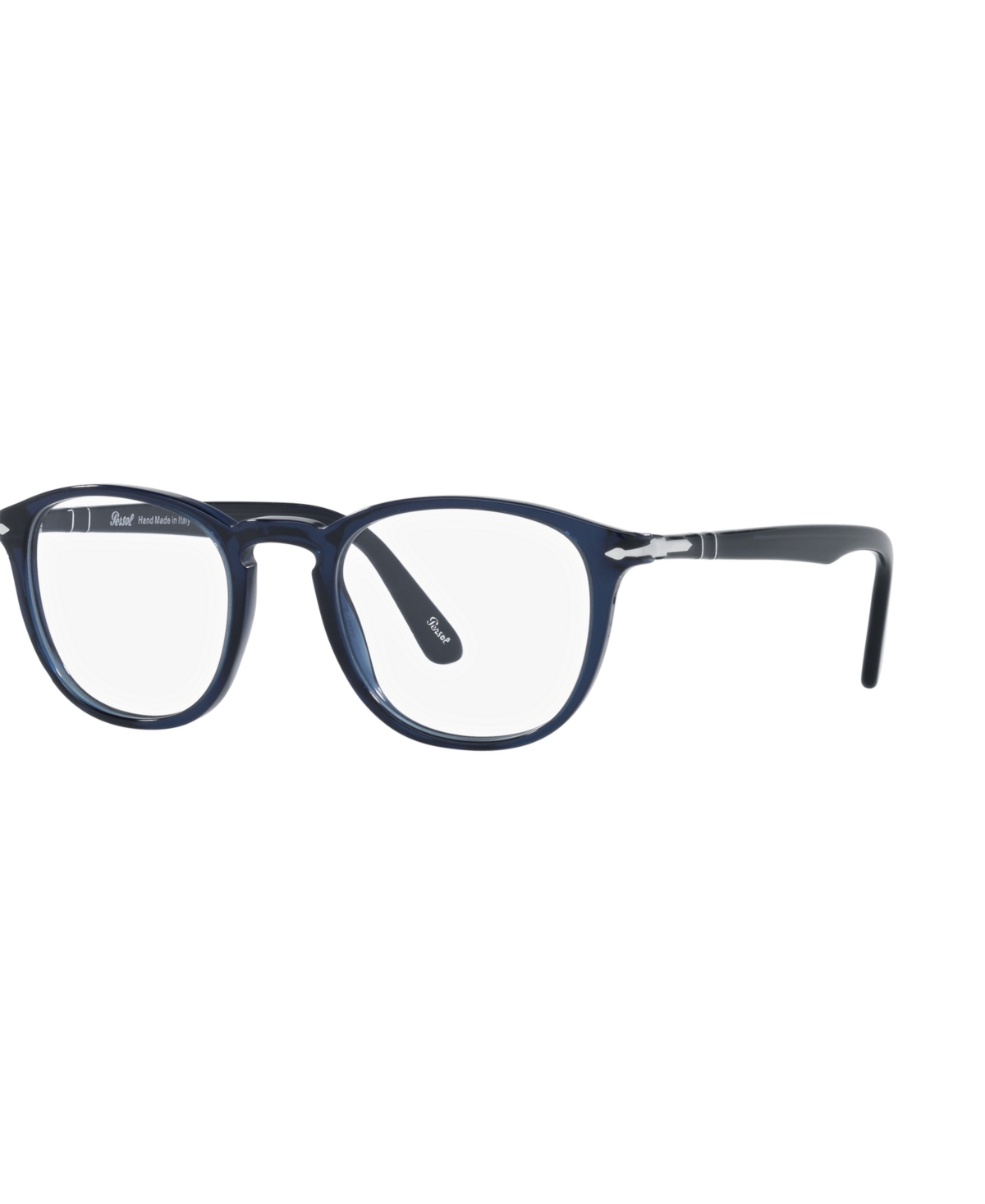 Click here for Persol Mens Round Eyeglasses  PO3143V - Transparen... prices