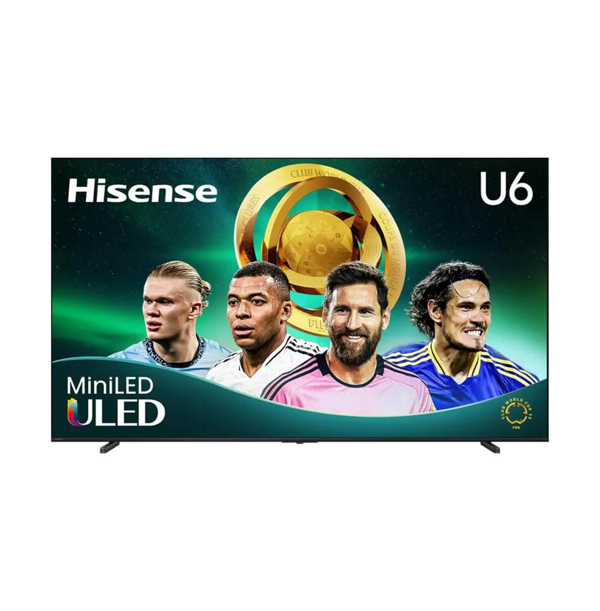 Click here for Hisense 100U65QF 100" U6 Series Class Mini-le... prices