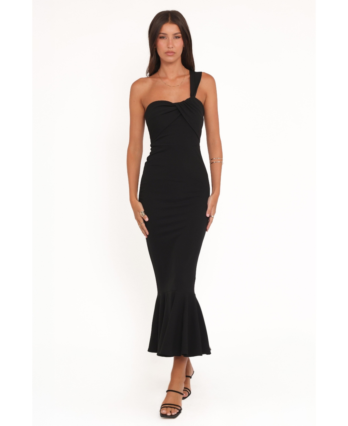 Click here for Petal and Pup Womens Sasha Maxi Dress - Black prices
