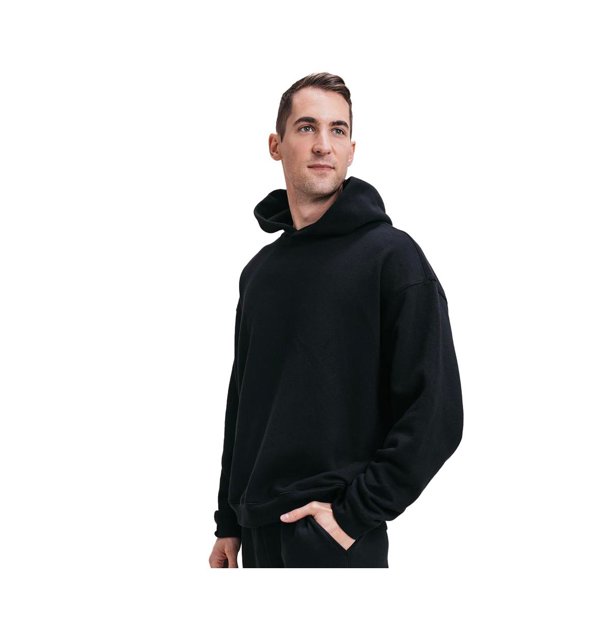 Click here for Ocio Mens Organic Cotton Teddy Oversized Hoodie -... prices
