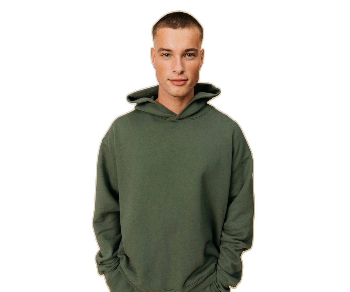 Click here for Ocio Mens Organic Cotton Teddy Oversized Hoodie -... prices
